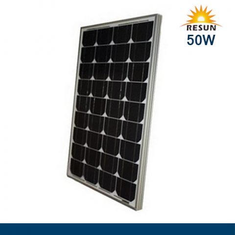 Panel FV Monocristalino 50W | Tienda SolSur, importación, venta e ...